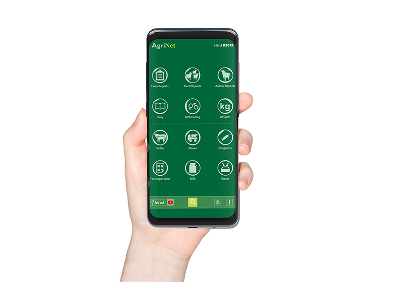 AgriNet HerdApp Home